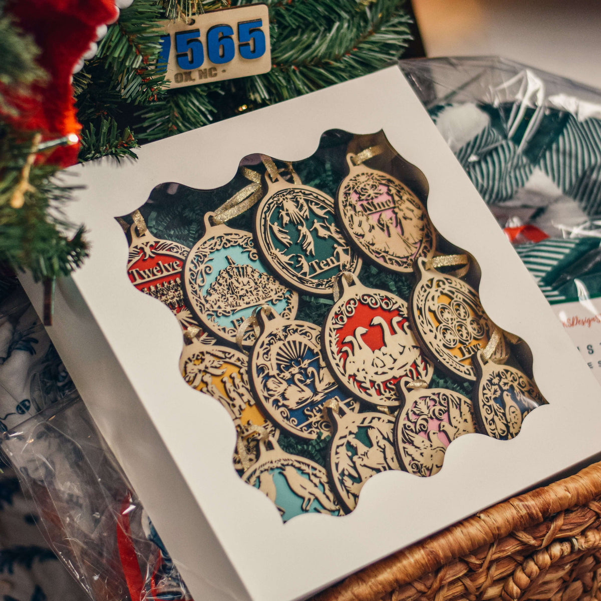 12 Days of Christmas Ornaments Kit | DIY Holiday Craft – Winks Design ...